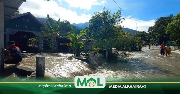 Sungai Gumbasa Meluap, Pakuli Utara Banjir Lagi - Media Alkhairaat